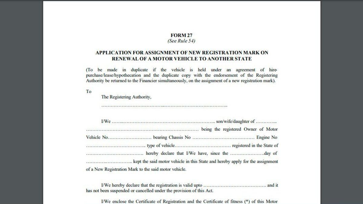 RC Transfer – How To Transfer Vehicle Ownership In Noida | Spinny Post