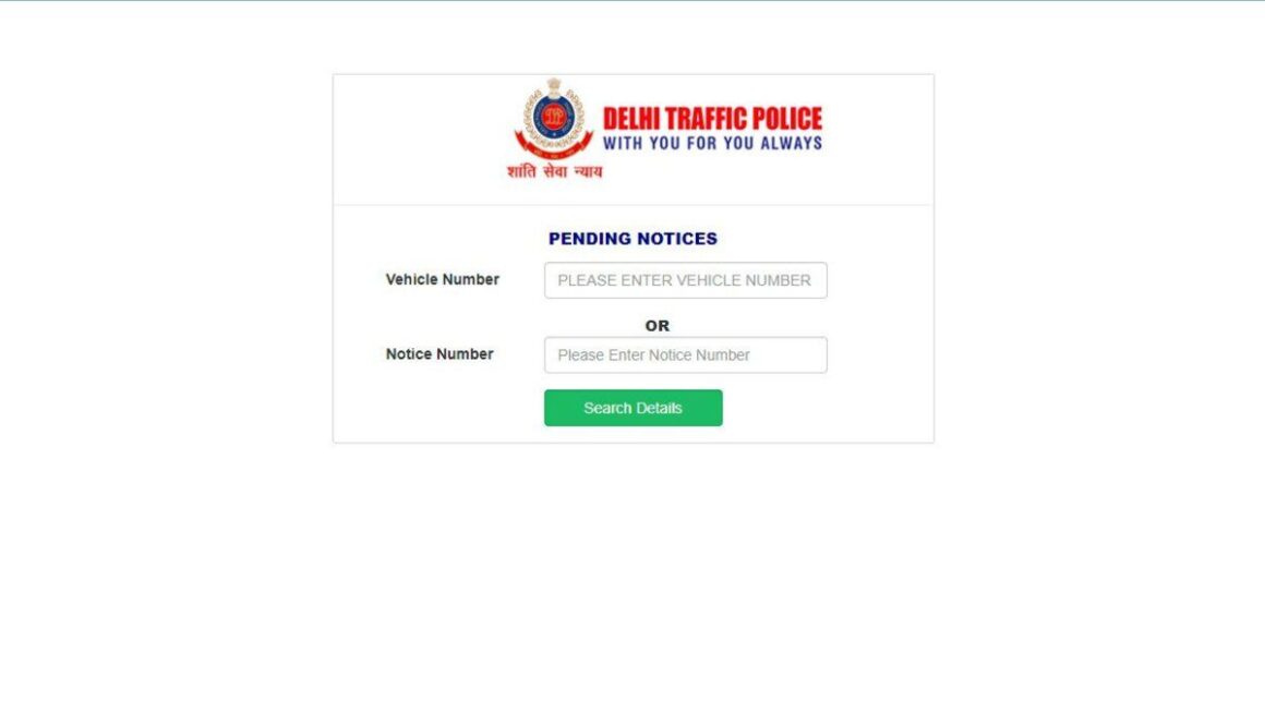 How to Pay Online Challan in Delhi - Step by Step Process - Spinny